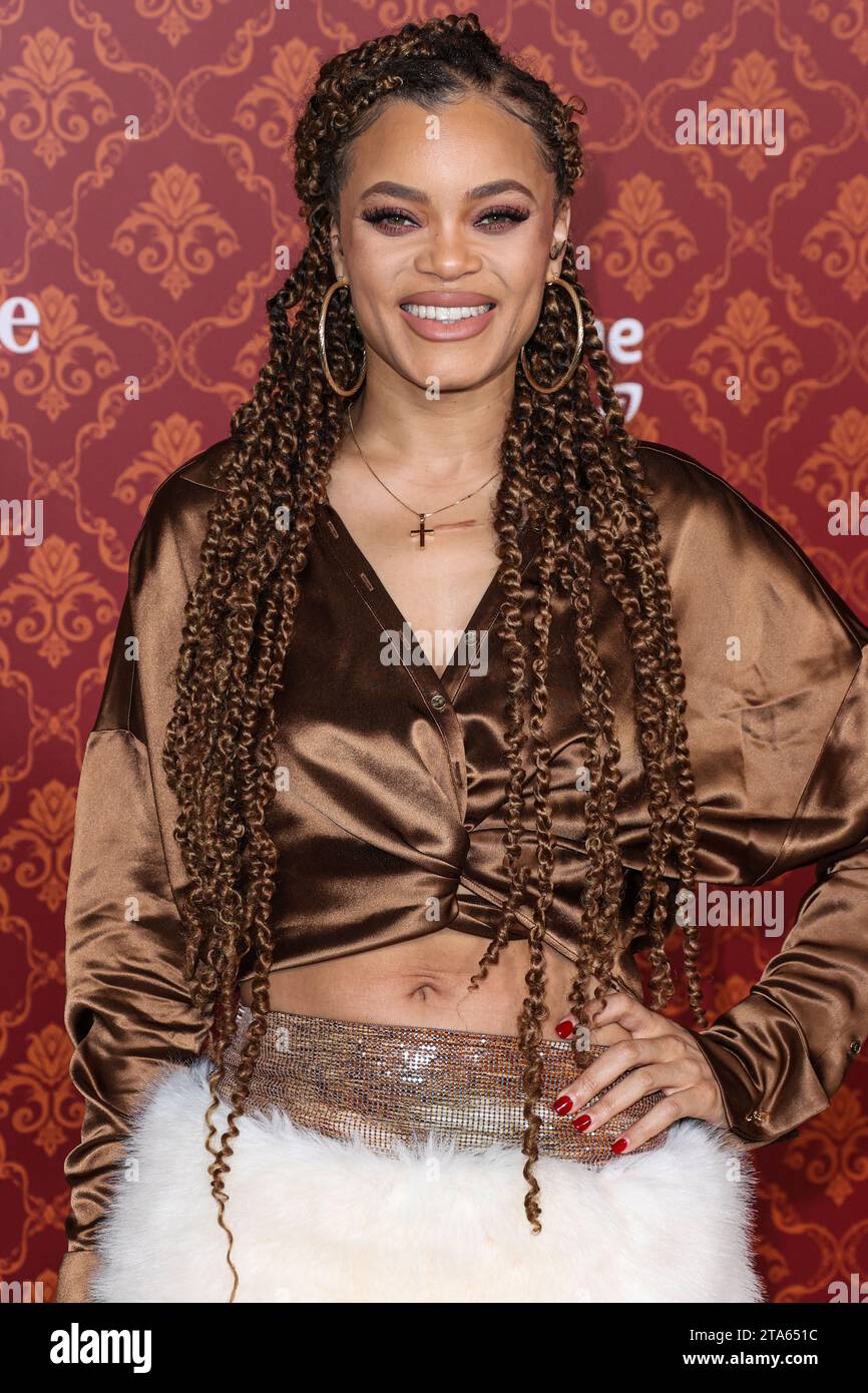 WESTWOOD, LOS ANGELES, CALIFORNIA, USA - NOVEMBER 28: American R&B and ...