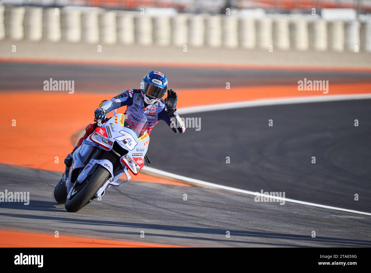 Alex Marquez of Spain and Gresini Racing MotoGP rides during the ...