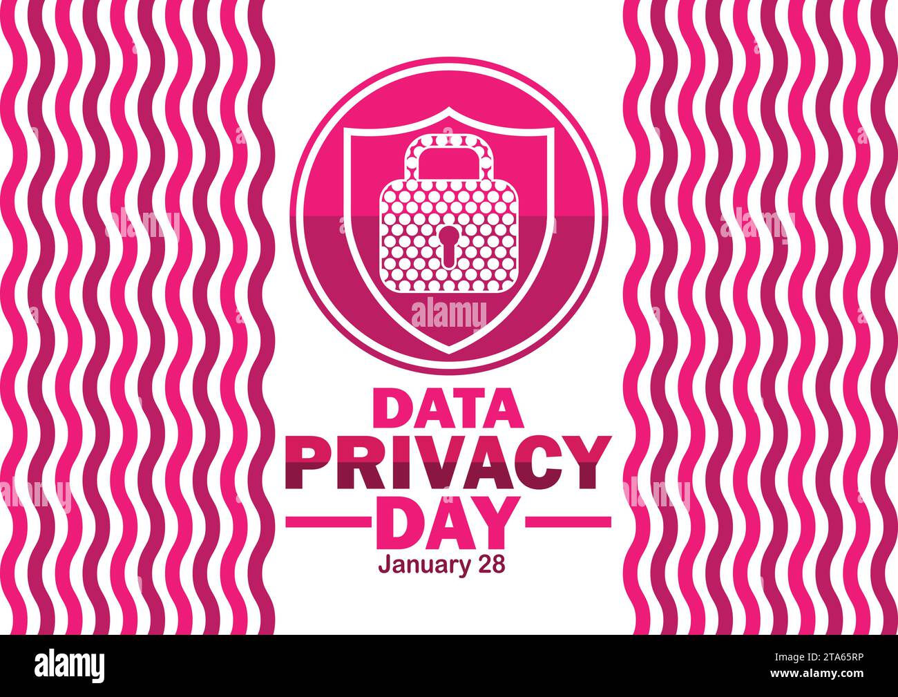 Data Privacy Day Vector illustration. January 28. Suitable for greeting ...