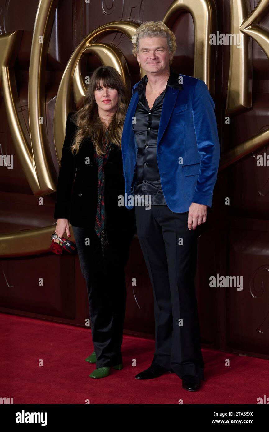 London, UK . 28 November, 2023 . Claire Keelan and Simon Farnaby ...