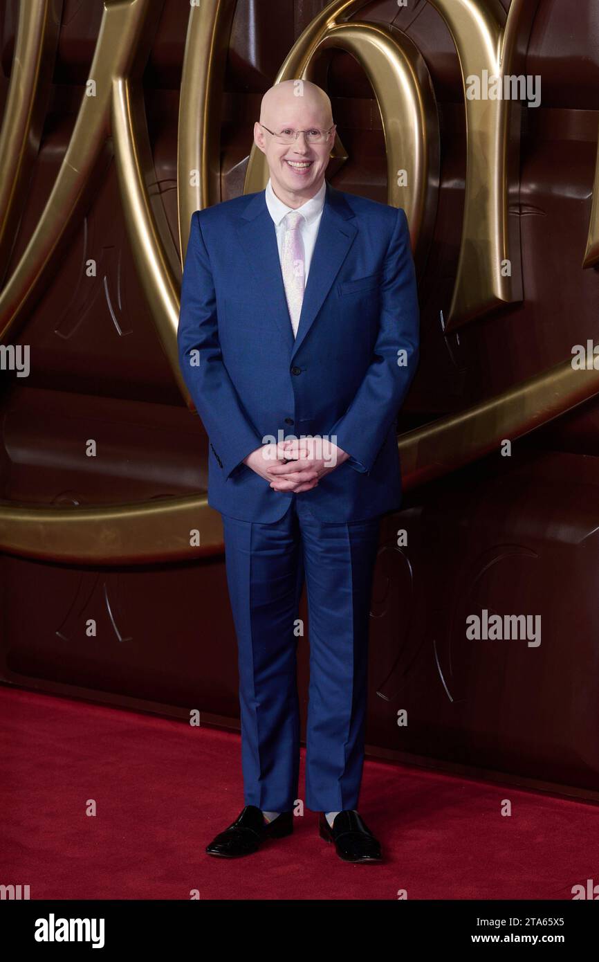 London, UK . 28 November, 2023 . Matt Lucas pictured at the World ...