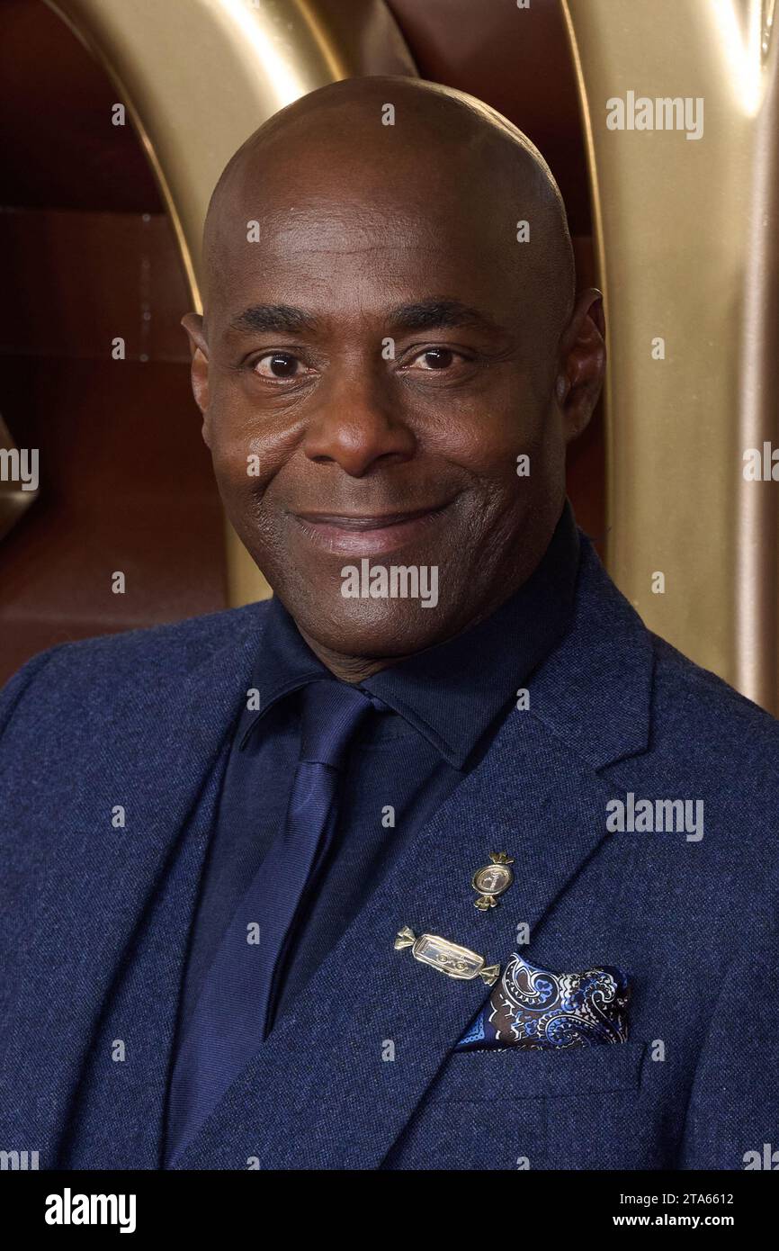 London, UK . 28 November, 2023 . Patterson Joseph pictured at the World ...