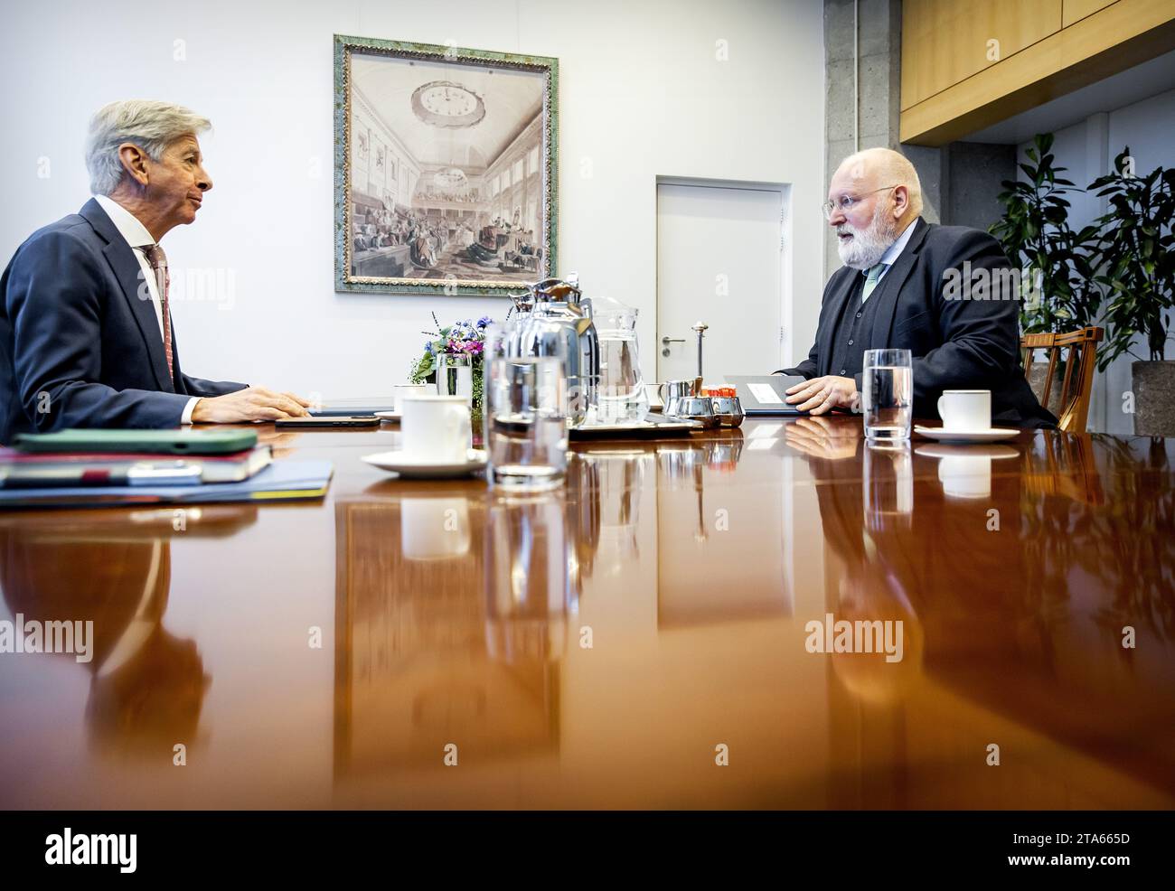 The Hague, Netherlands. 29th Nov, 2023. THE HAGUE - Party leader Frans ...