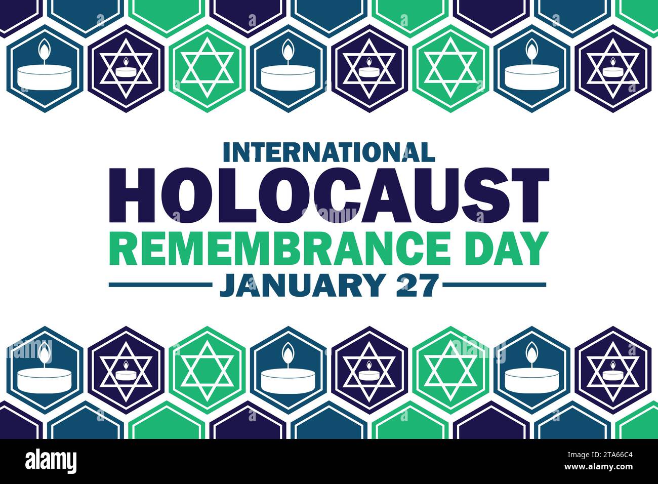 International Holocaust Remembrance Day .Vector illustration. January ...