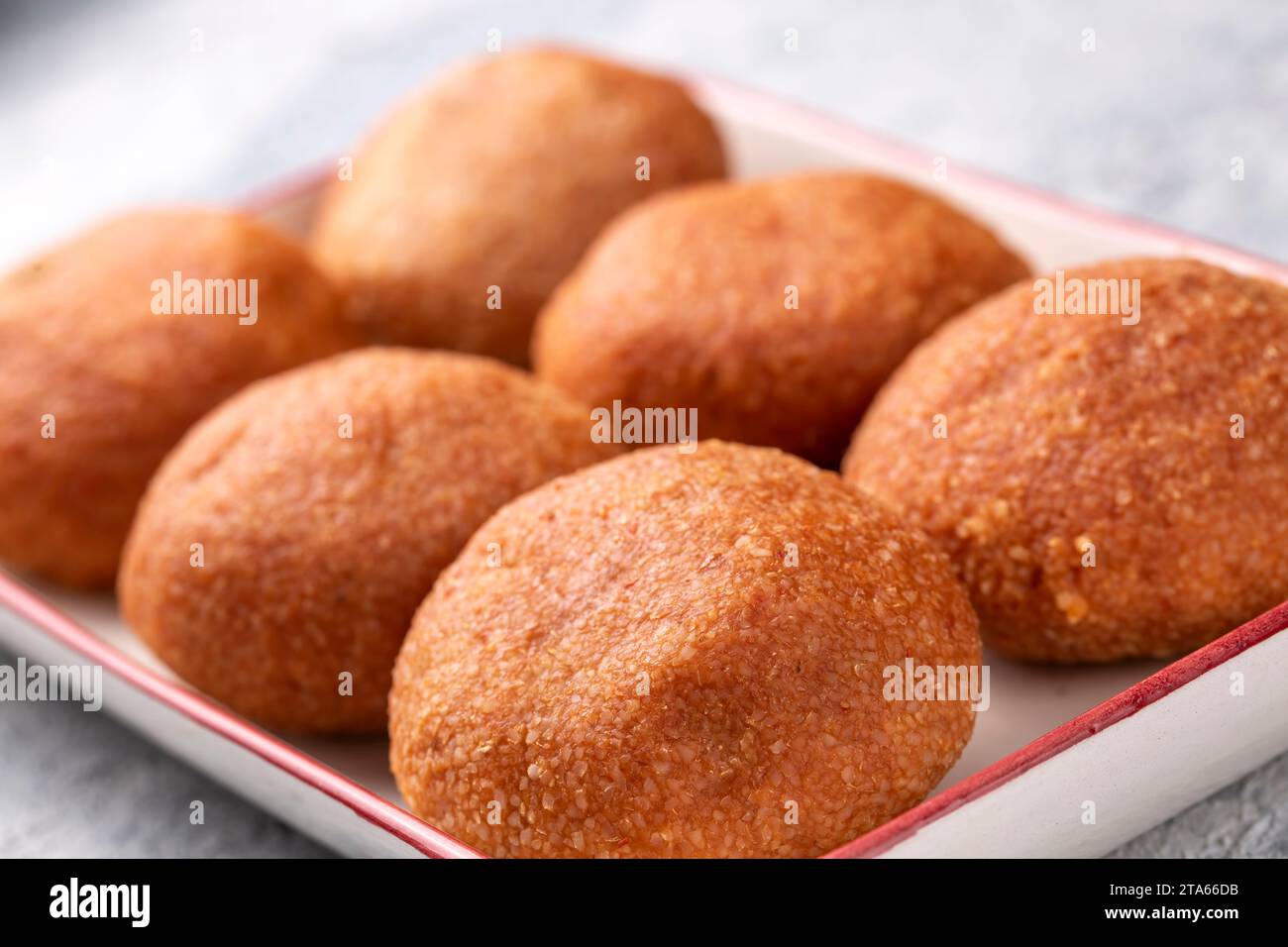 Kibbeh is a popular dish in Middle Eastern cuisine (Turkish name; icli ...