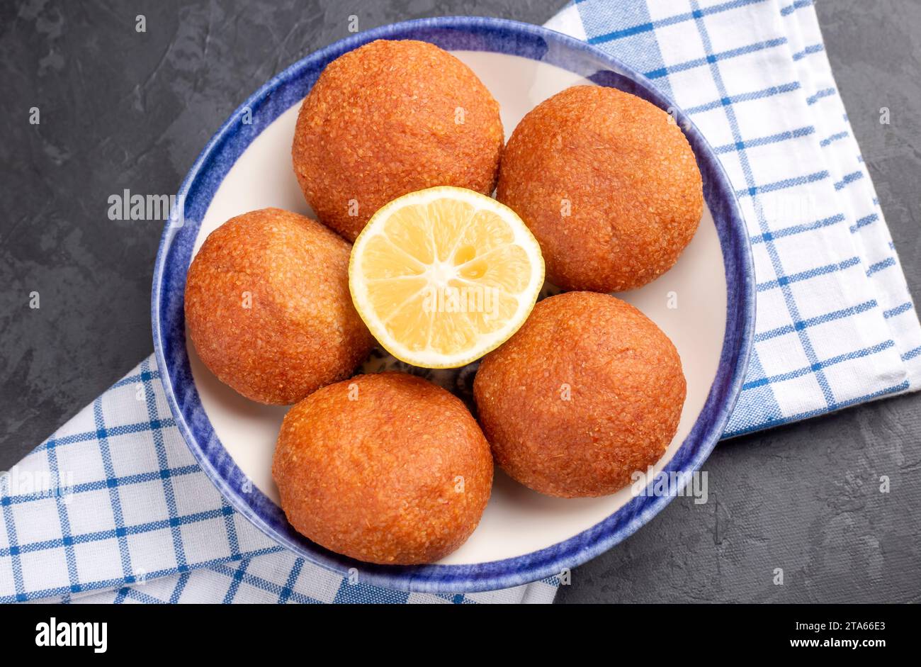 Kibbeh is a popular dish in Middle Eastern cuisine (Turkish name; icli ...