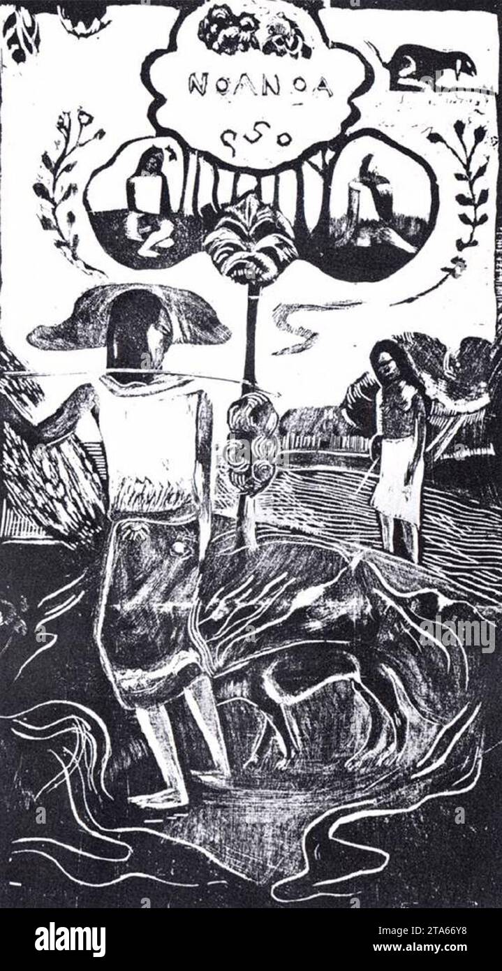 Fragrant Fragrant (Noa Noa) 1893 by Paul Gauguin Stock Photo - Alamy