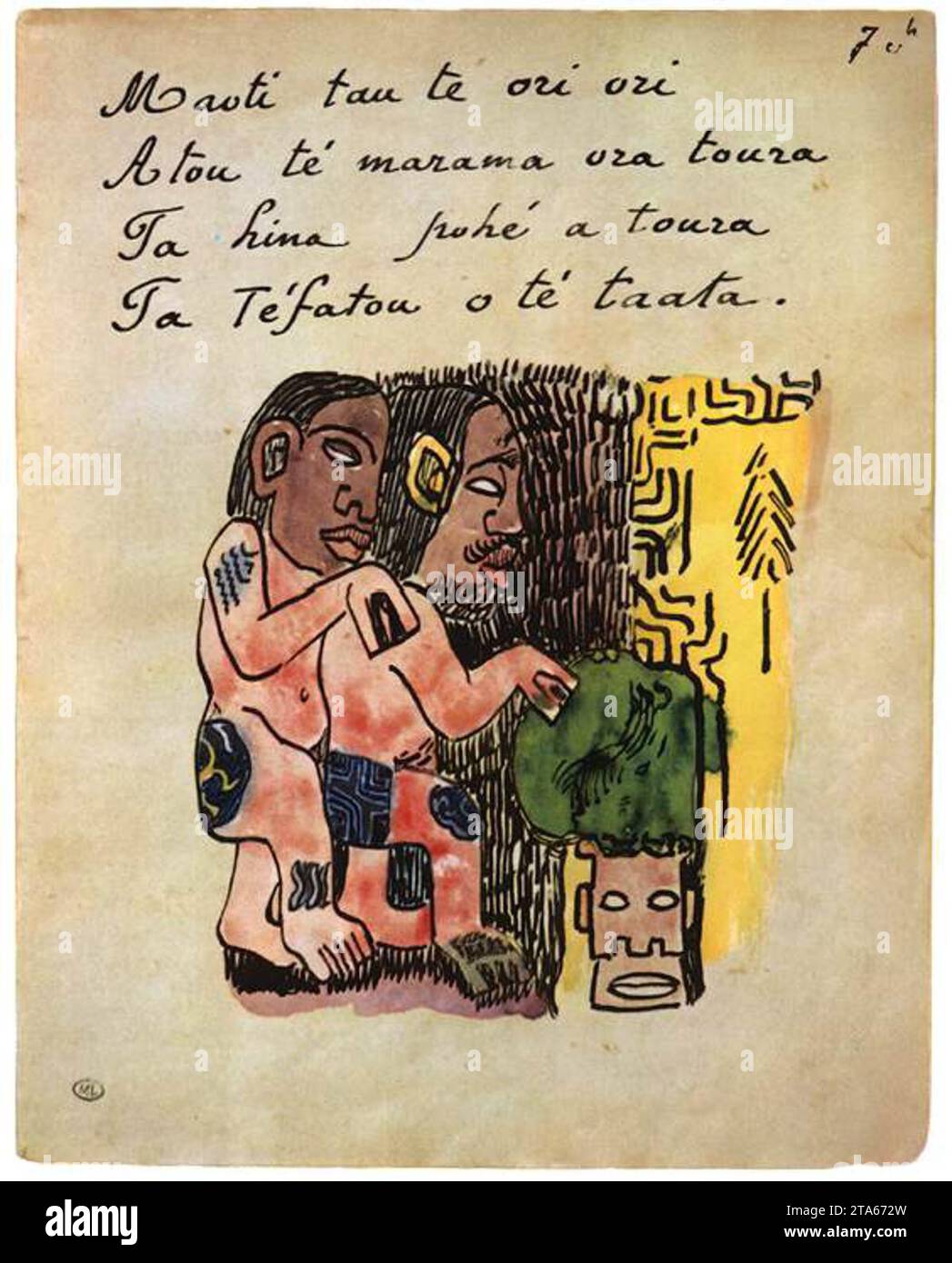 Paul gauguin 1892 Cut Out Stock Images & Pictures - Alamy
