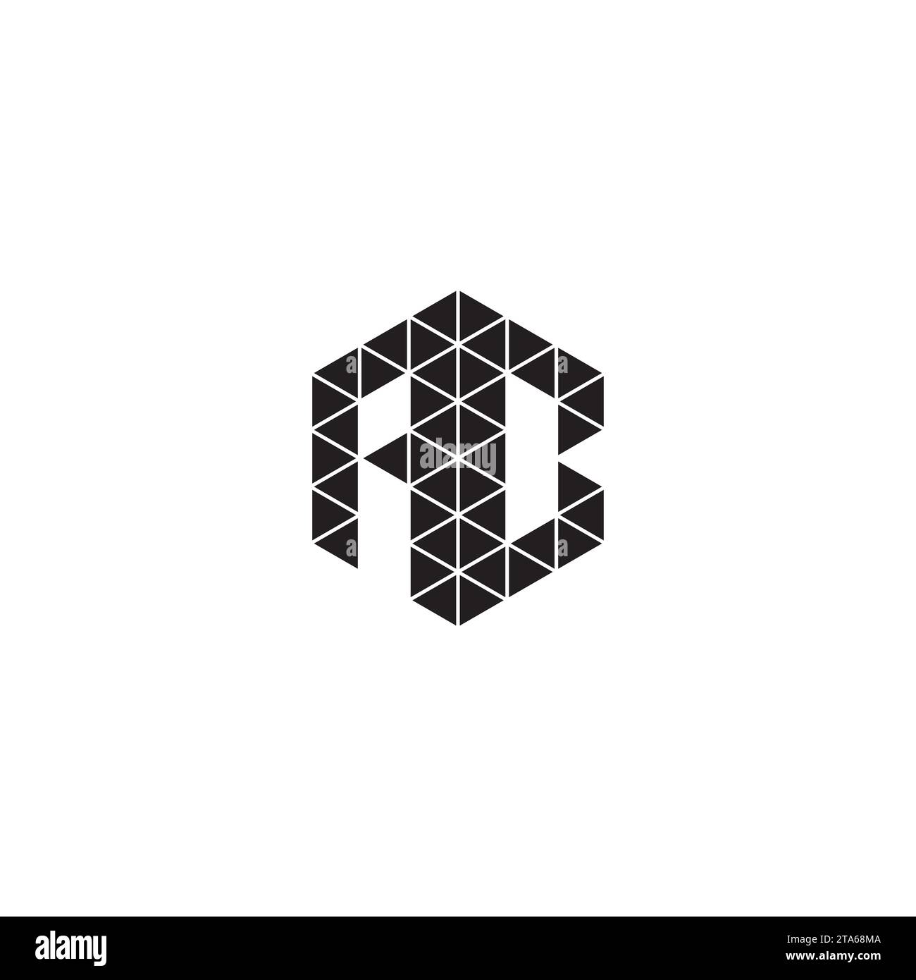 AC initial logo letters in high quality professional design that will ...