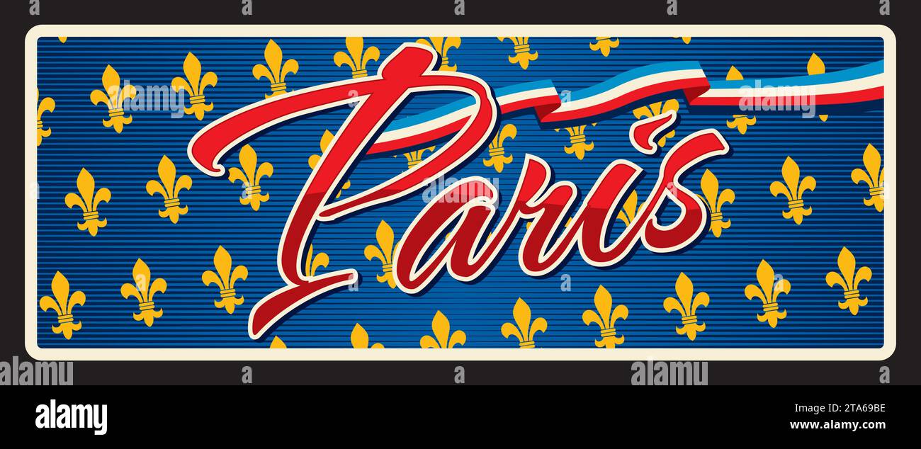 Paris coat of arms illustration Stock Vector Images - Alamy