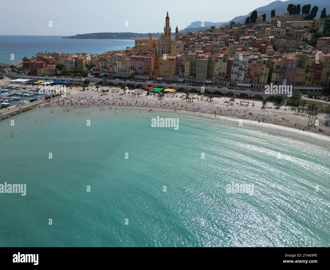 Menton promenade old town hi-res stock photography and images - Alamy