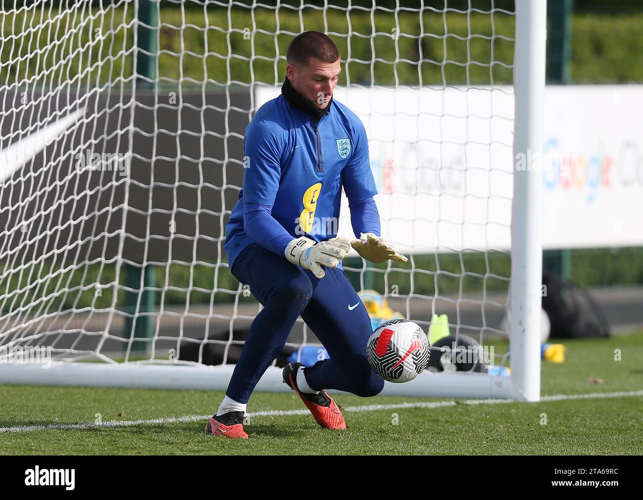 Sam Johnstone of England & Crystal Palace. - England Training & Press ...