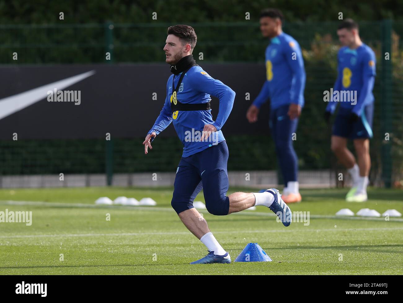 Declan Rice of England & Arsenal. - England Training & Press Conference ...