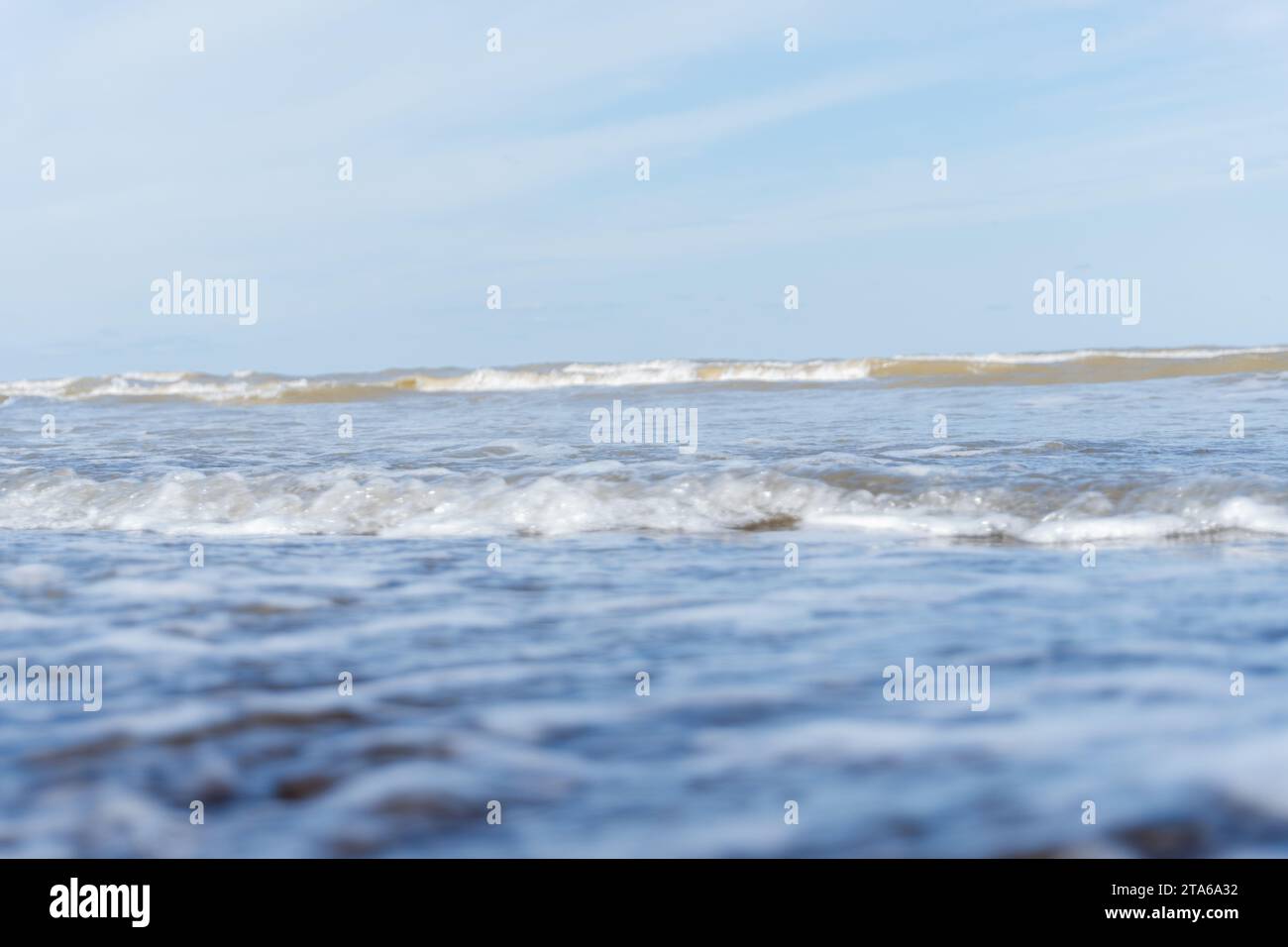 Seashore gentle waves sea hi-res stock photography and images - Alamy