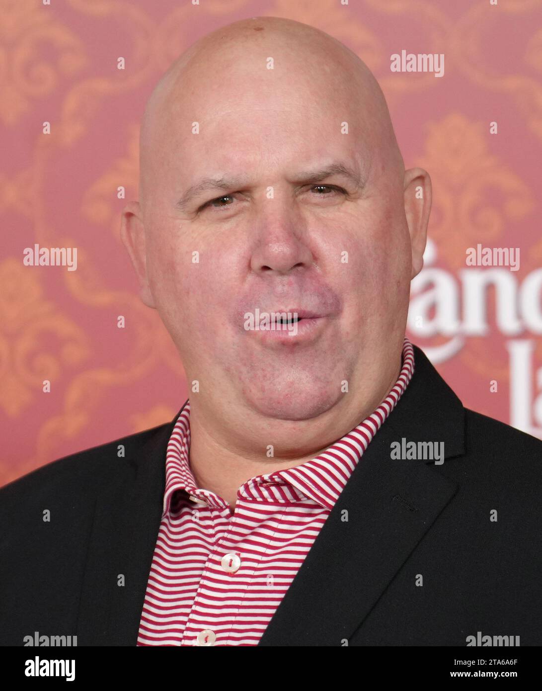 Los Angeles, USA. 28th Nov, 2023. James DuMont arrives at the Amazon Prime Video's CANDY CANE ...