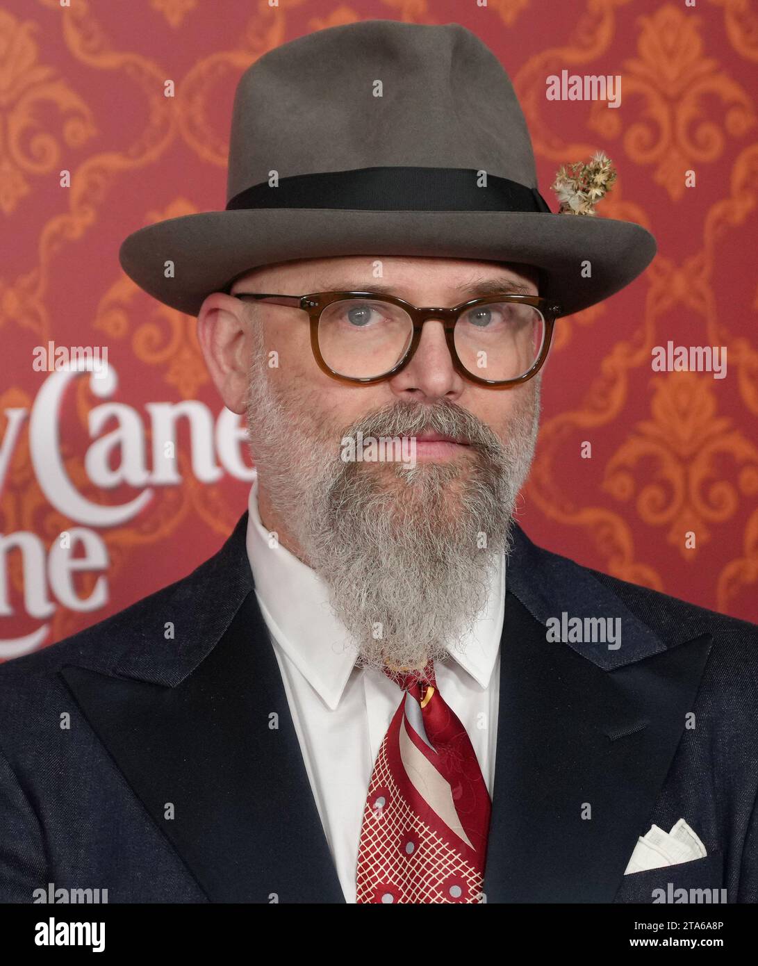 Los Angeles, USA. 28th Nov, 2023. Aaron Osborne arrives at the Amazon ...