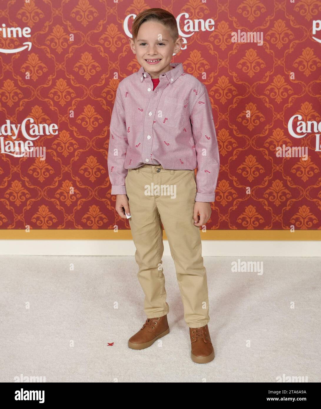 Los Angeles, USA. 28th Nov, 2023. Haiden Pino arrives at the Amazon ...