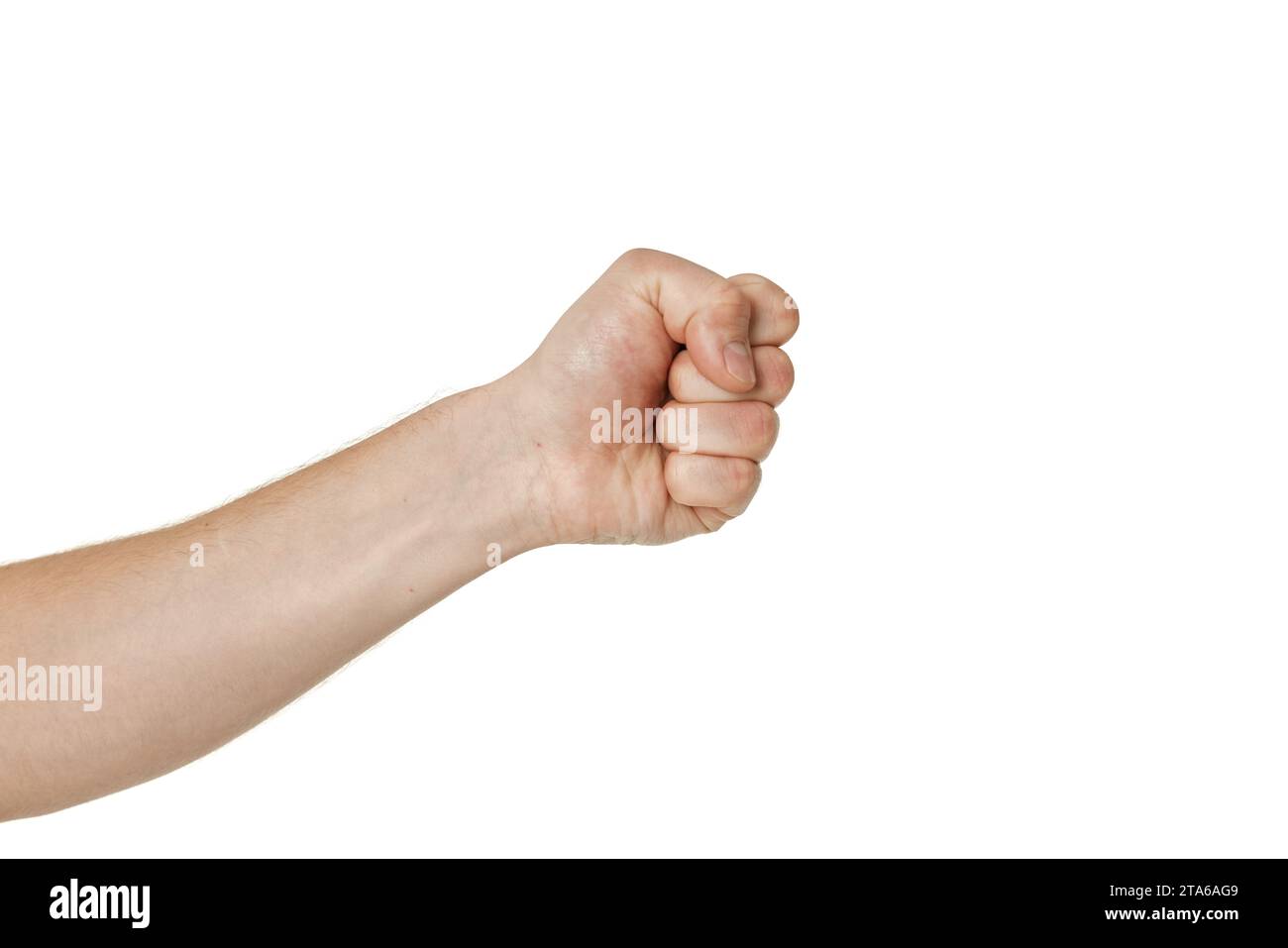 Clenched fists symbol Cut Out Stock Images & Pictures - Alamy