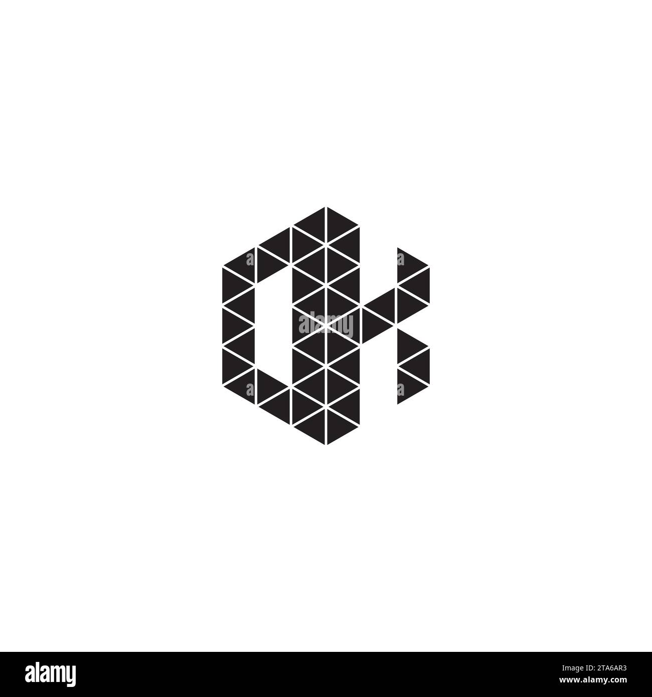 DK initial logo letters in high quality professional design that will ...