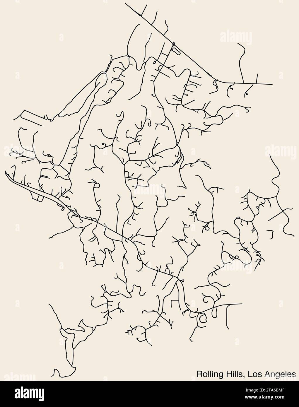 Rolling mountain district Stock Vector Images - Alamy