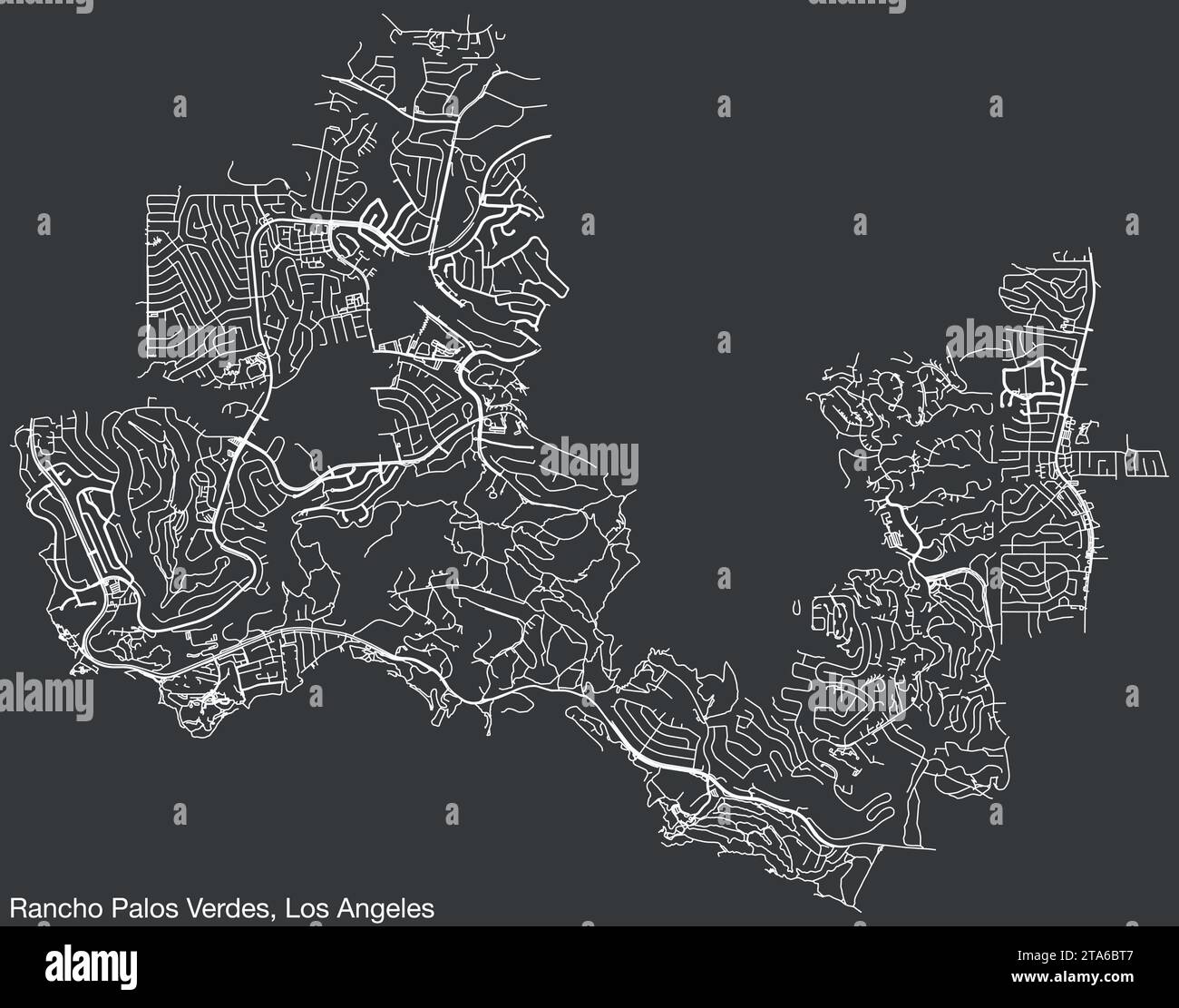 Palos verdes los angeles Stock Vector Images - Alamy