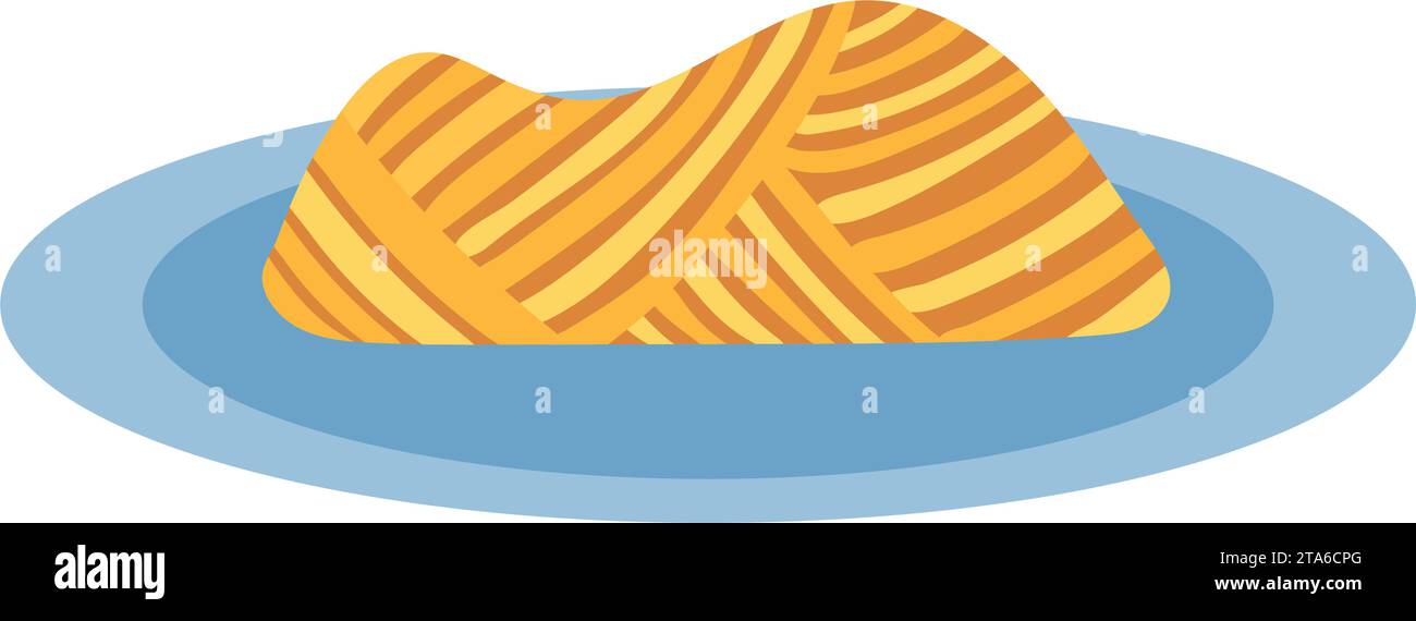 spaghetti plate illustration Stock Vector Image & Art - Alamy