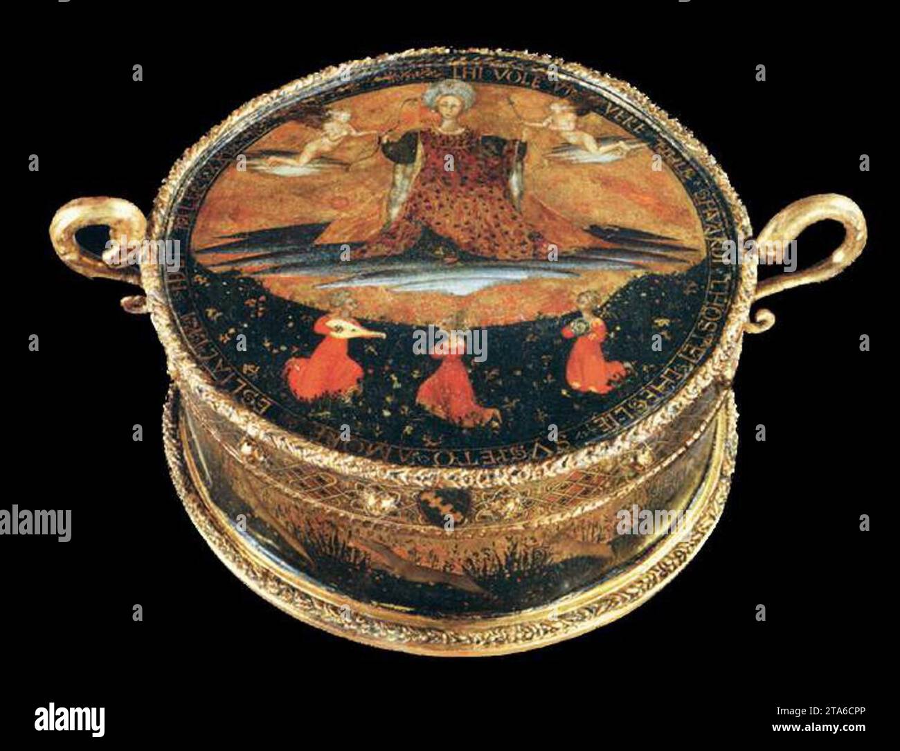 Wedding Casket with the Triumph of Venus 1421 by Giovanni Di Paolo ...