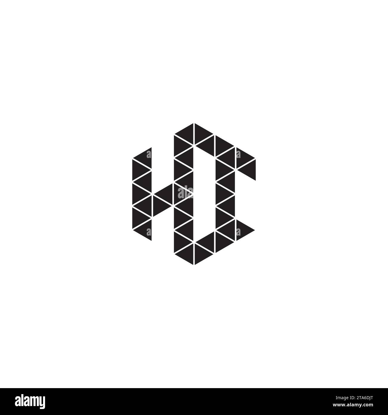 HI initial logo letters in high quality professional design that will ...