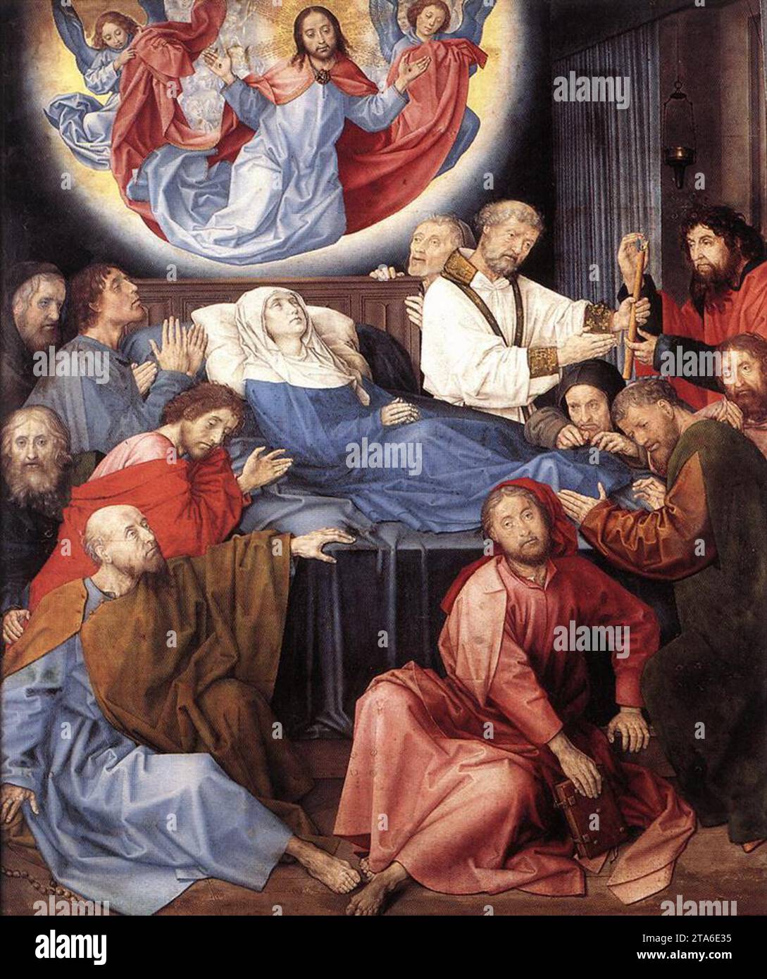 Hugo van der goes’ death of the virgin hi-res stock photography and images - Alamy