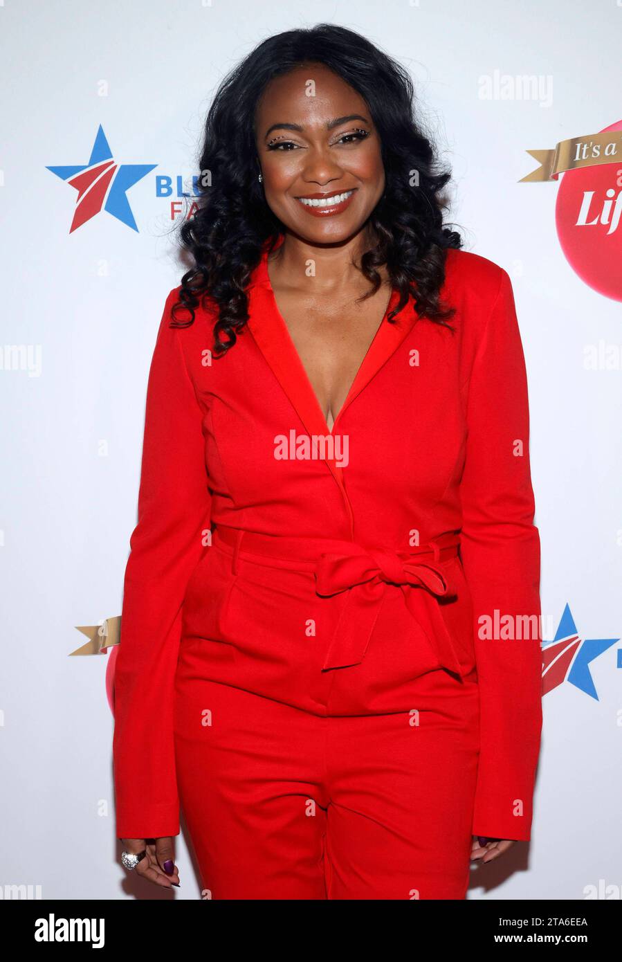BEVERLY HILLS, CA 0 NOVEMBER 28: Tatyana Ali at Gift Of A Lifetime Red ...