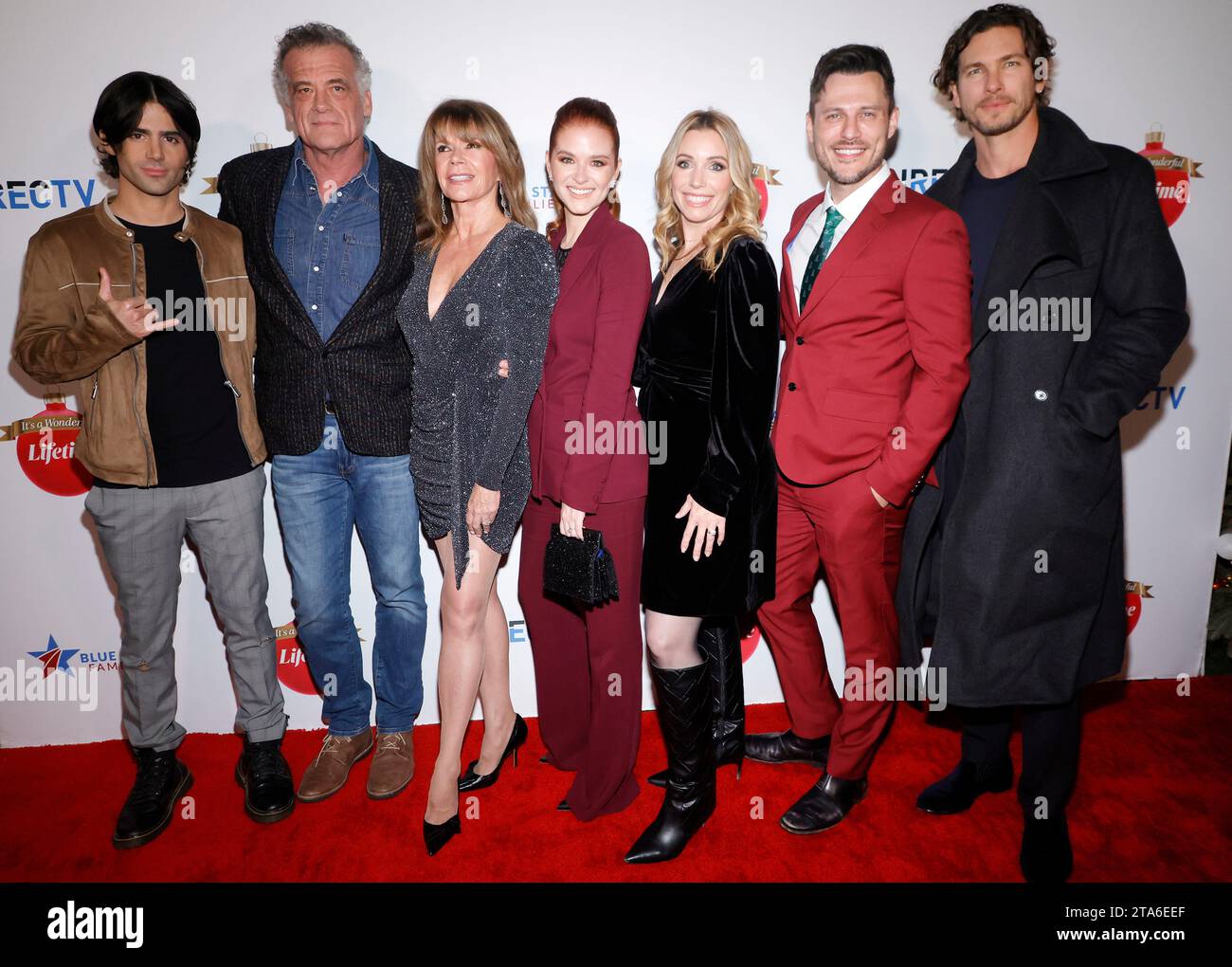 BEVERLY HILLS, CA 0 NOVEMBER 28: Jake Helgren, Max Ehrich, Bruce Thomas ...