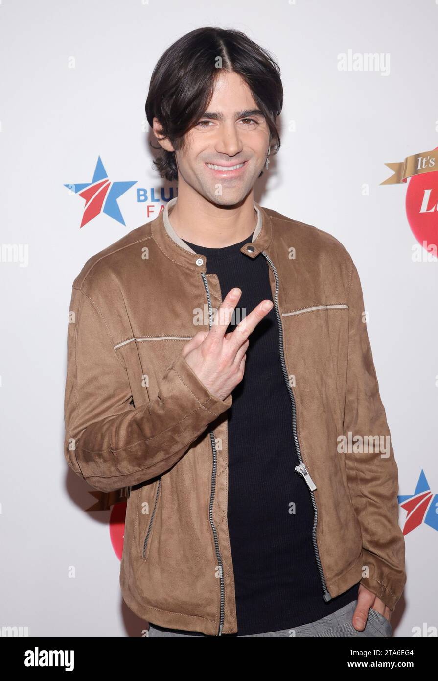 BEVERLY HILLS, CA 0 NOVEMBER 28: Max Ehrich at Gift Of A Lifetime Red ...