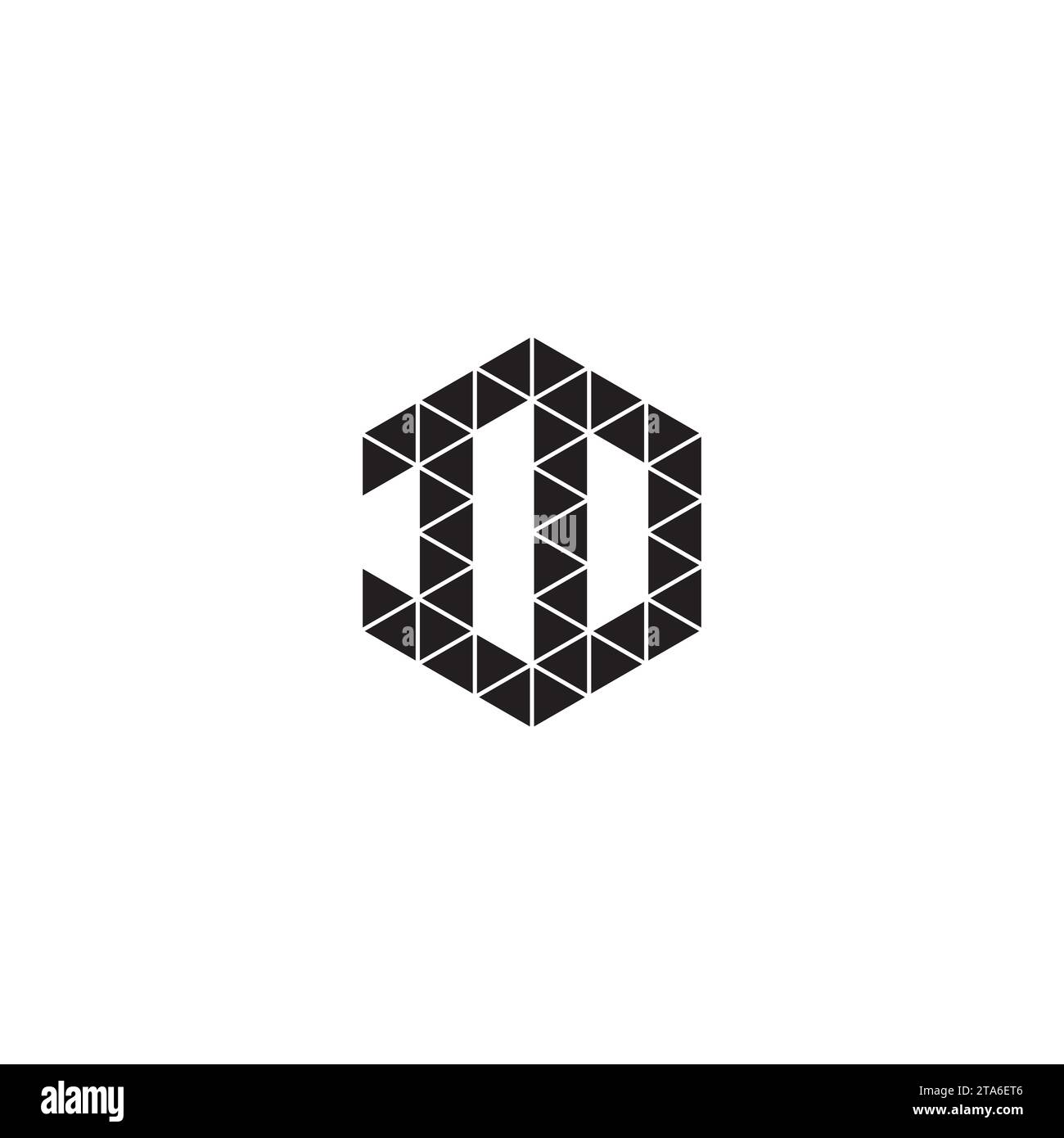 IO initial logo letters in high quality professional design that will ...