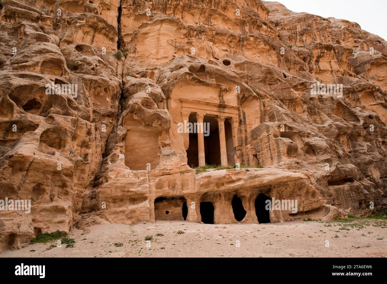 Siq al-Barid or Little Petra (UNESCO World Heritage). Triclinium. Al ...