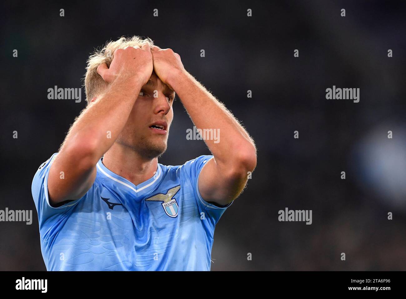 Gustav Isaksen of SS Lazio during the Champions League Group E football ...