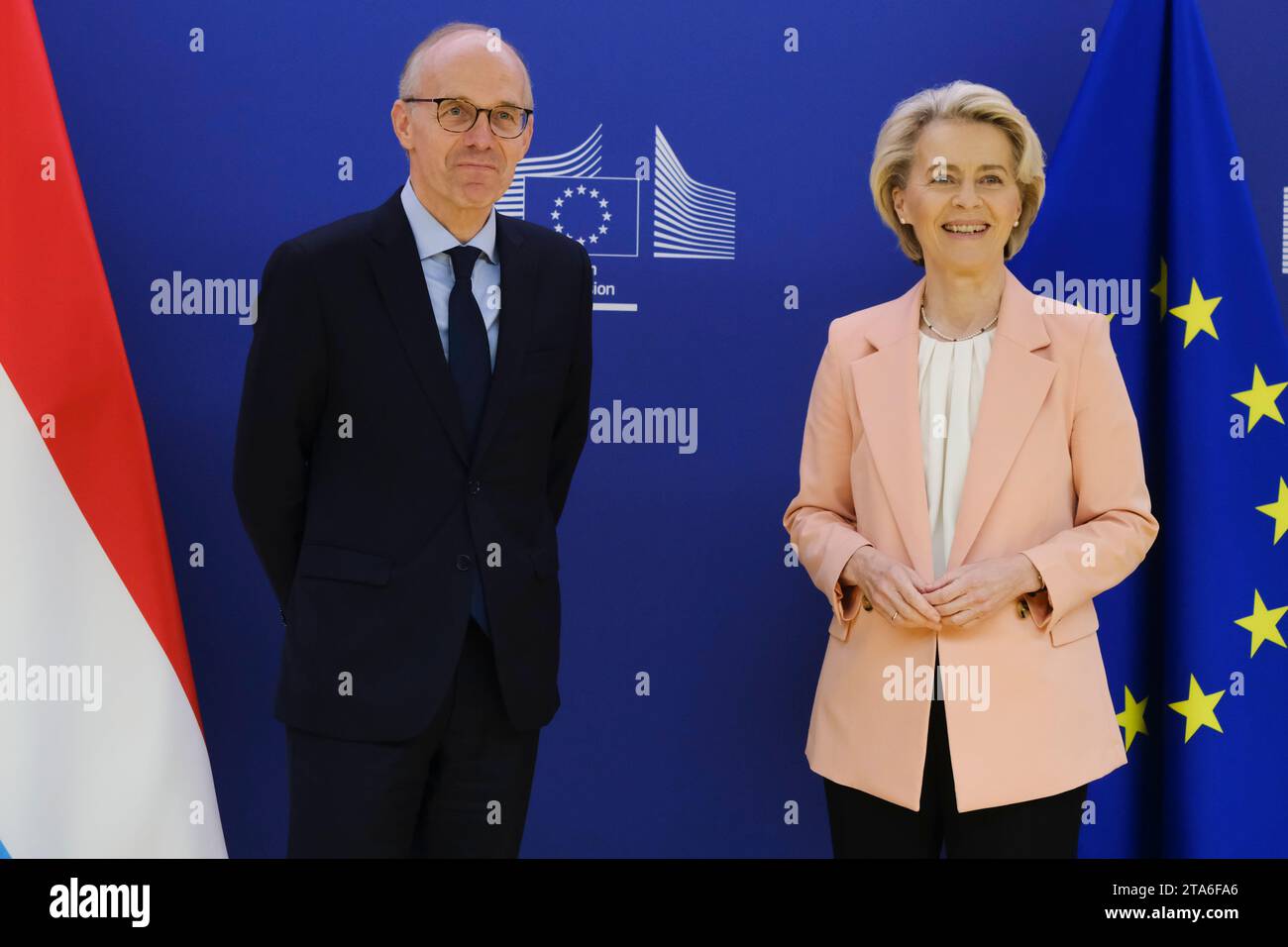 Brussels, Belgium. 29th Nov, 2023. President of Europen Commission ...
