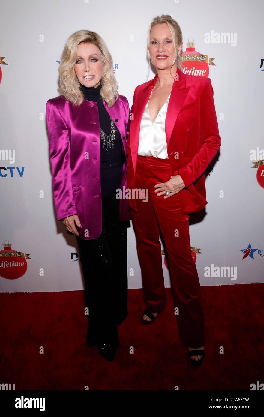 BEVERLY HILLS, CA 0 NOVEMBER 28: Donna Mills and Nicollette Sheridan at ...
