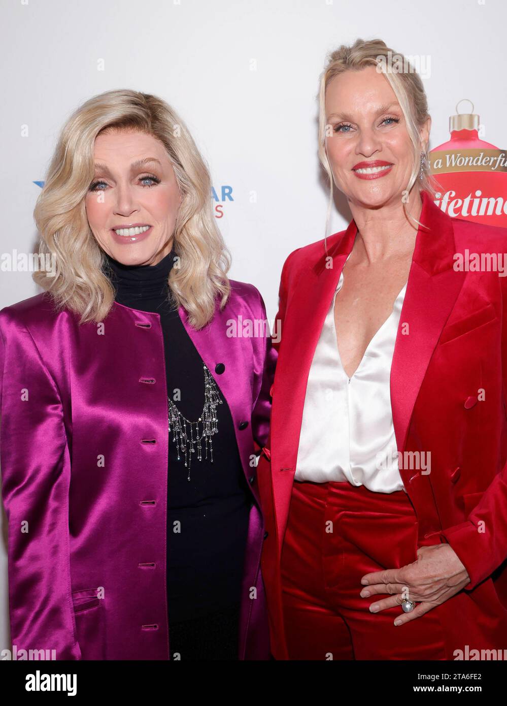 BEVERLY HILLS, CA 0 NOVEMBER 28: Donna Mills and Nicollette Sheridan at ...