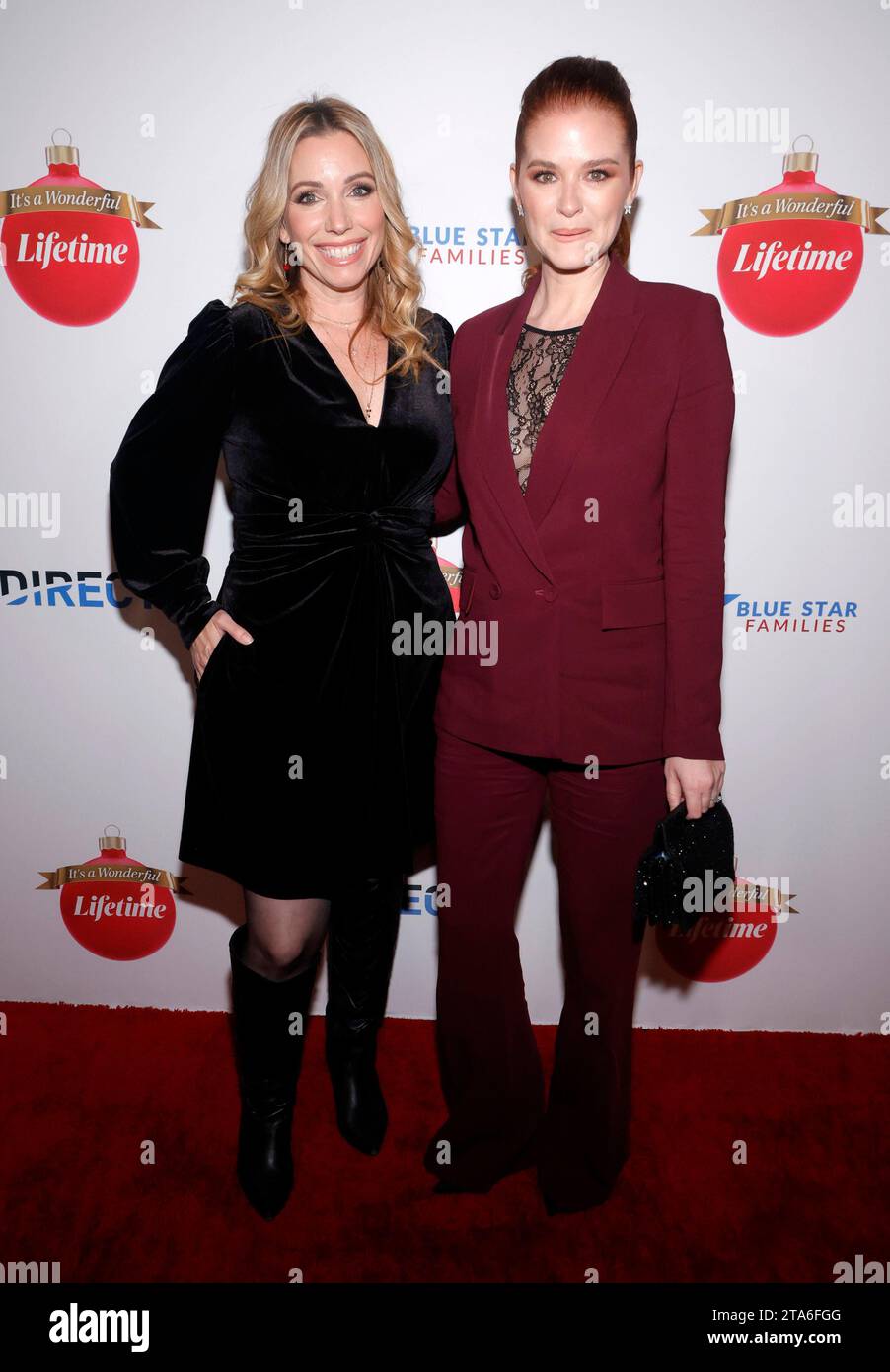 BEVERLY HILLS, CA 0 NOVEMBER 28: Autumn Federici, Sarah Drew at Gift Of ...