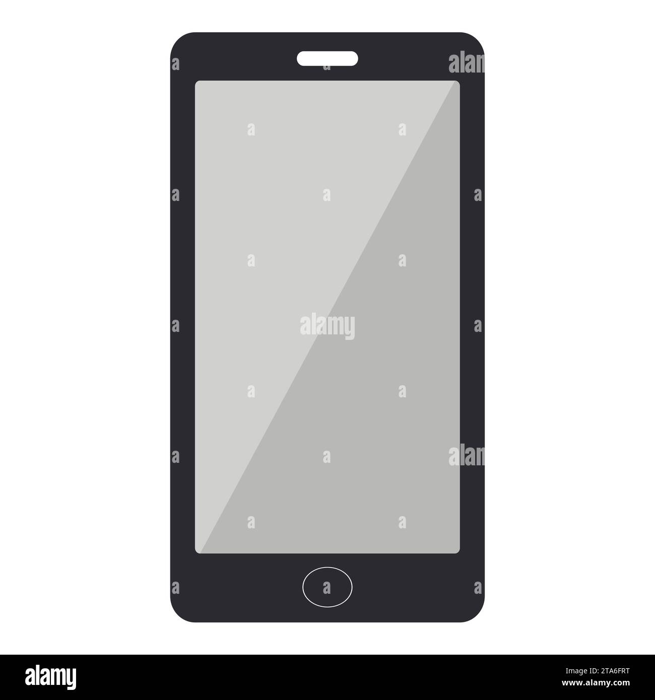 Cell phone icon Stock Vector Images - Alamy