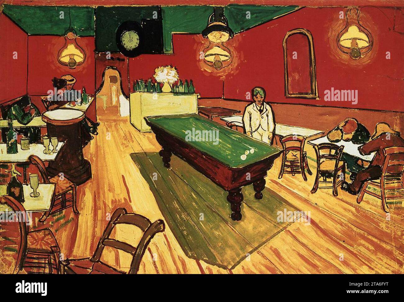 The Night Café in the Place Lamartine in Arles September 1888, Arles by ...