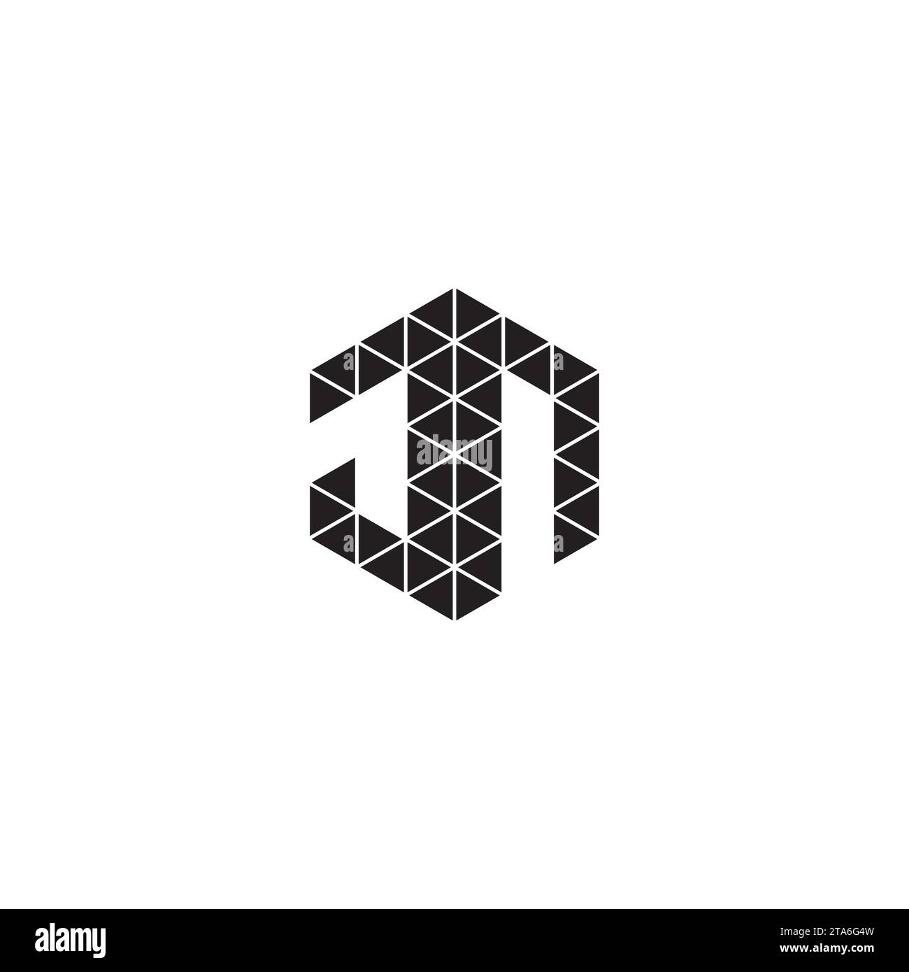 JN initial logo letters in high quality professional design that will ...