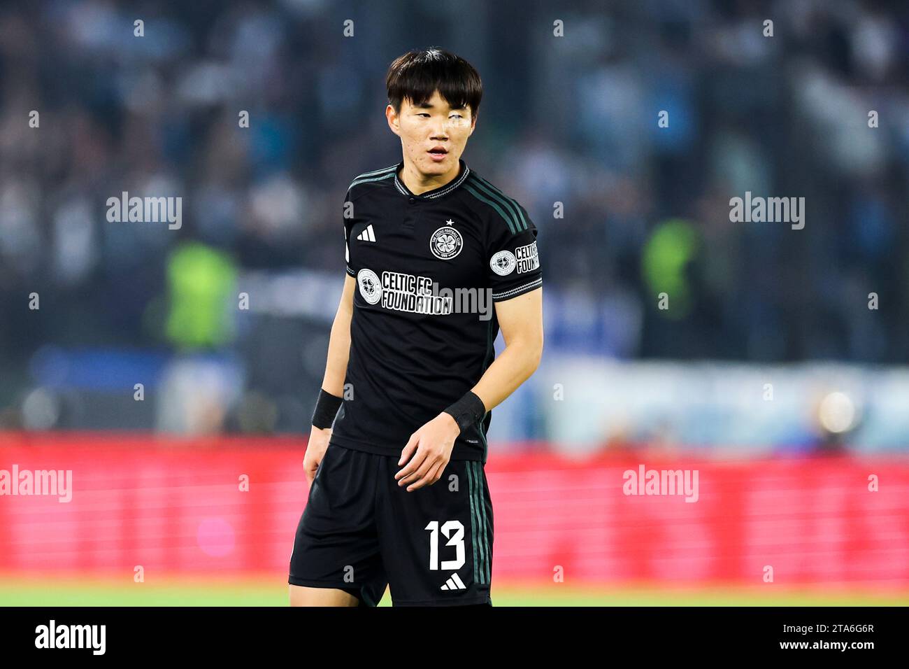 Celtic's Korean forward Yang Hyun Jun looks during the UEFA Champions ...