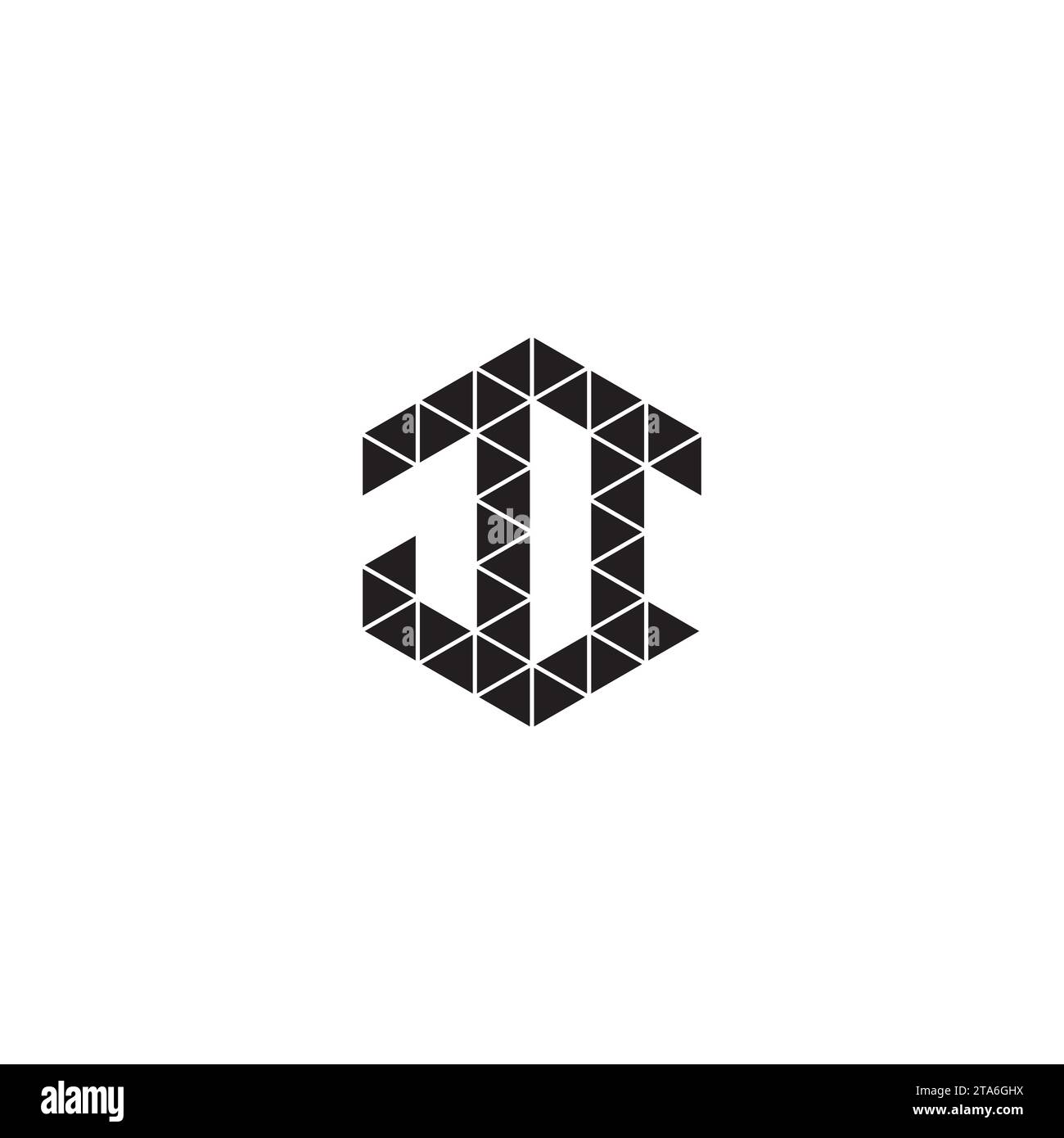 Ji letters Stock Vector Images - Alamy