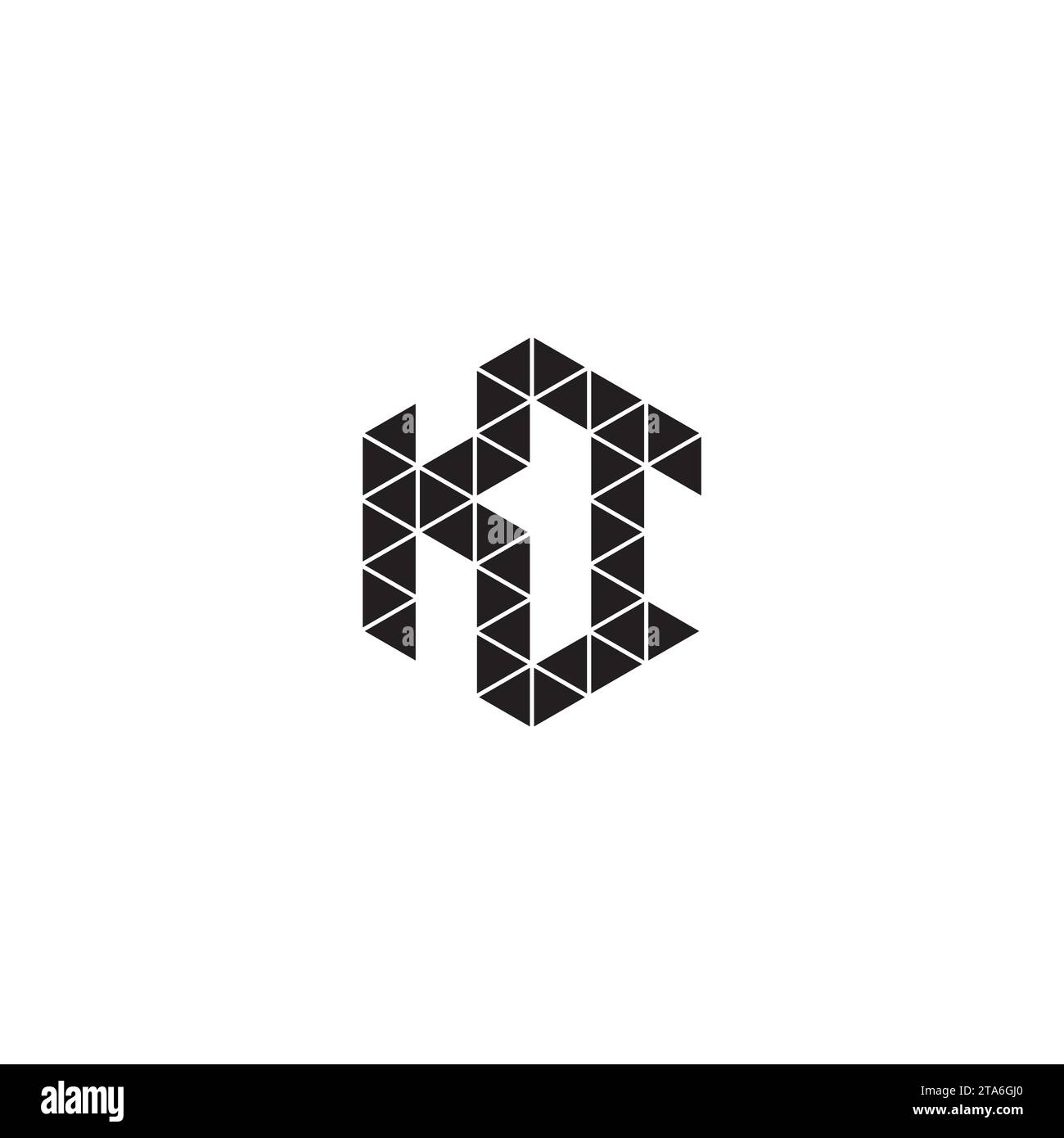 KI initial logo letters in high quality professional design that will ...