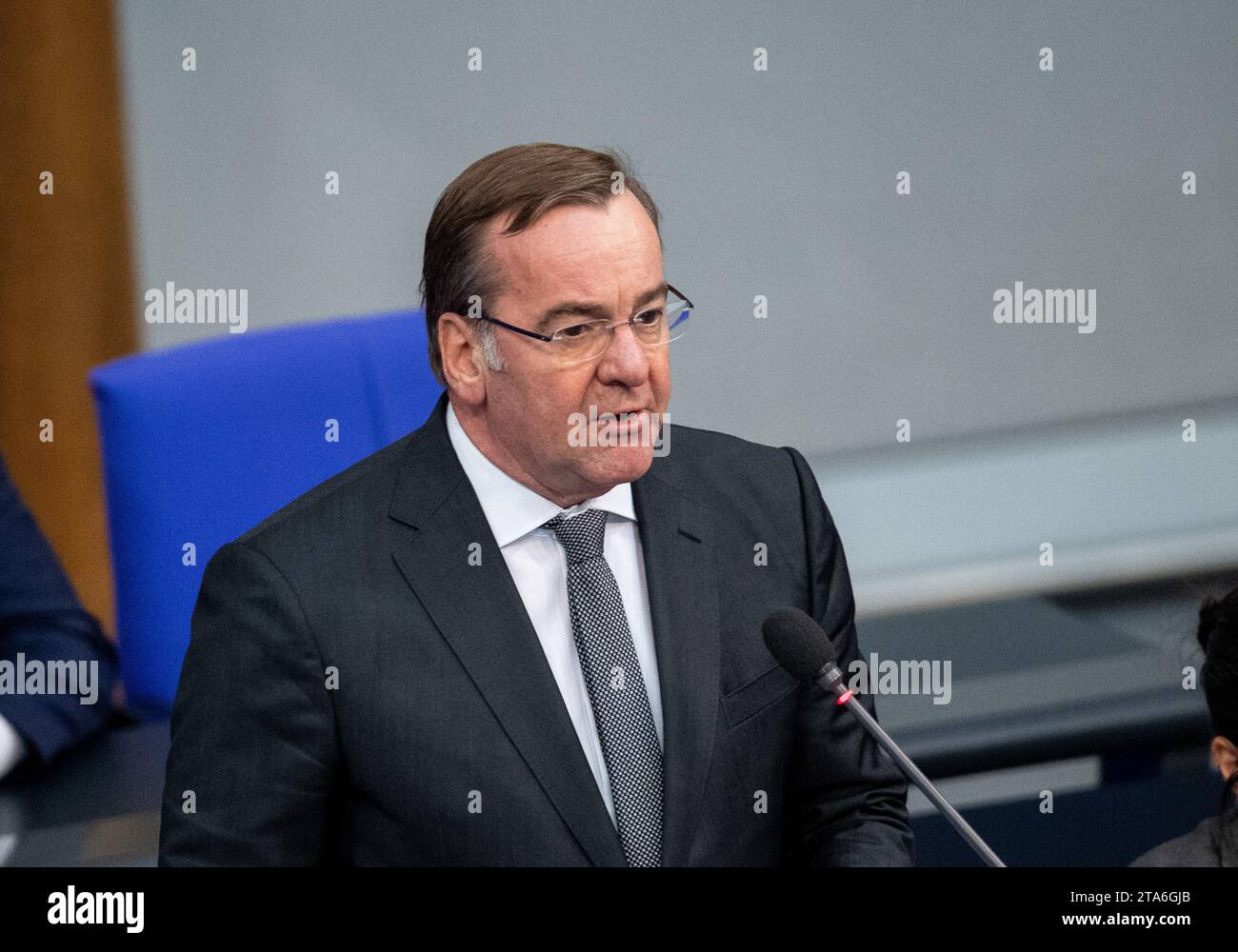 Berlin, Germany. 29th Nov, 2023. Boris Pistorius (SPD), Federal ...