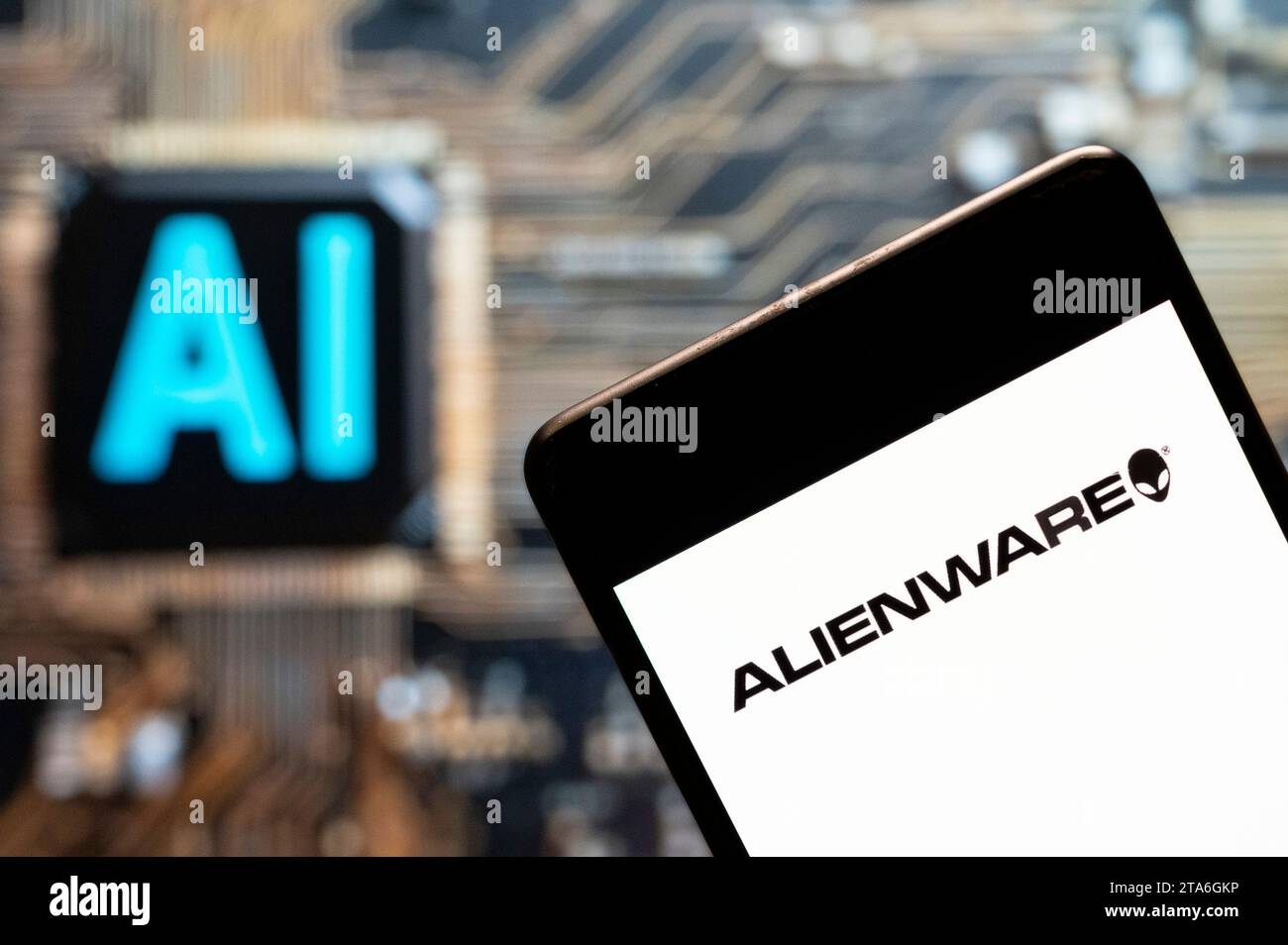 Alienware computer hi-res stock photography and images - Alamy