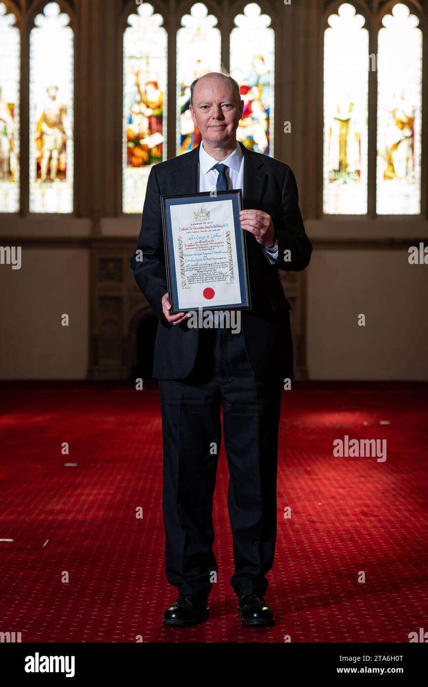 Sir chris whitty hi-res stock photography and images - Alamy