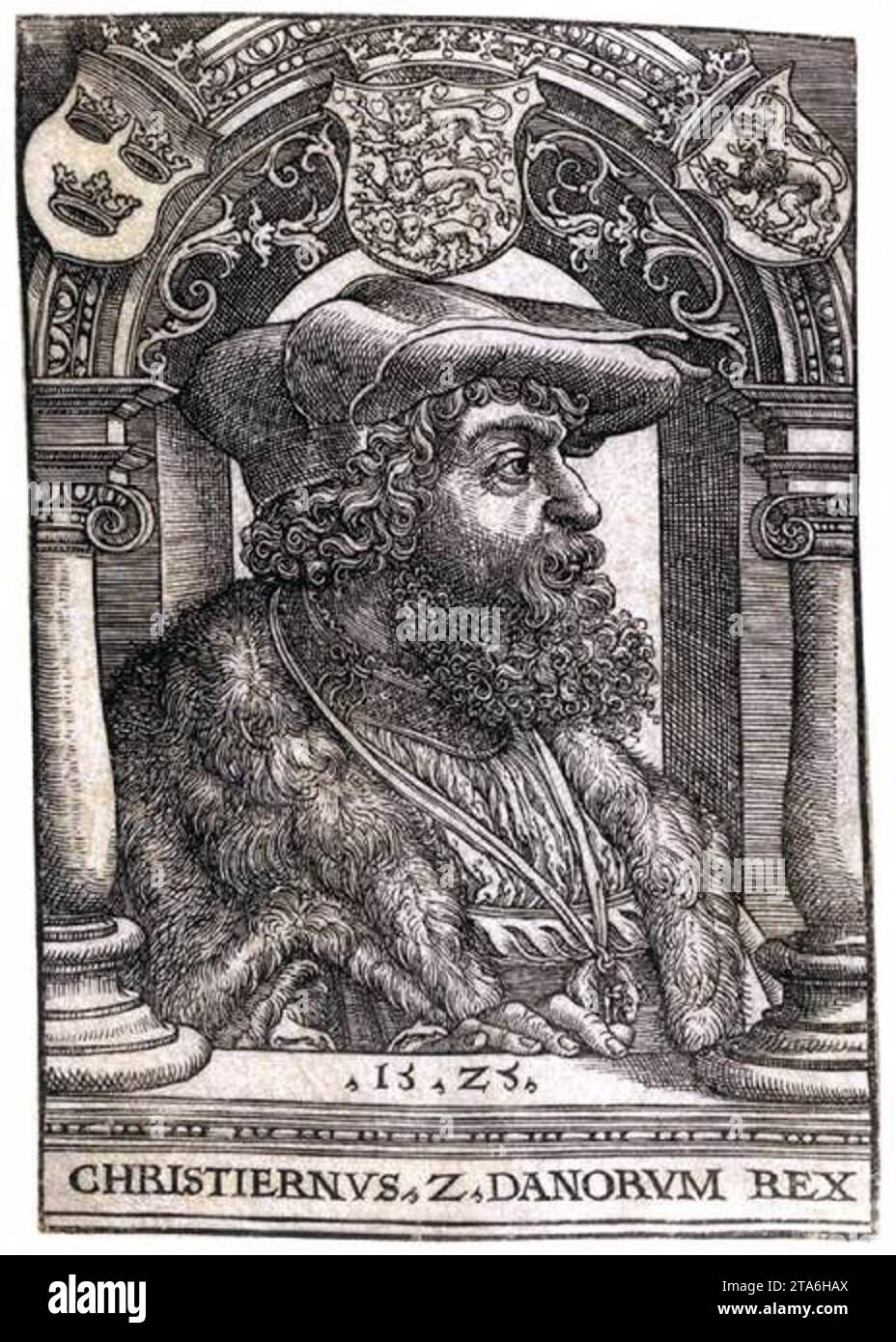 King Christian II of Denmark 1525 by Jan Gossart Stock Photo - Alamy