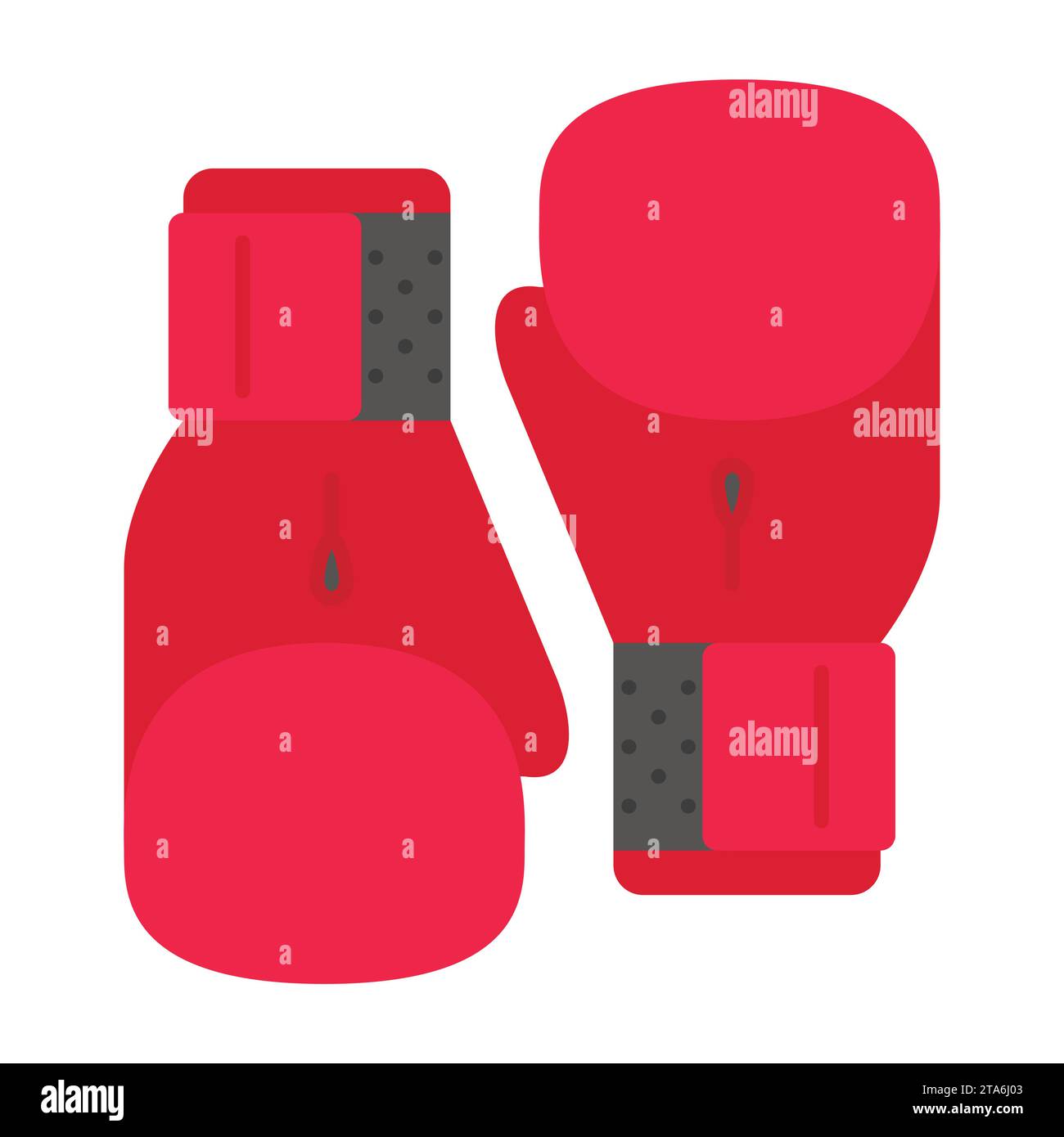 Boxing gloves icon isolated on white background. Vector Stock Vector ...